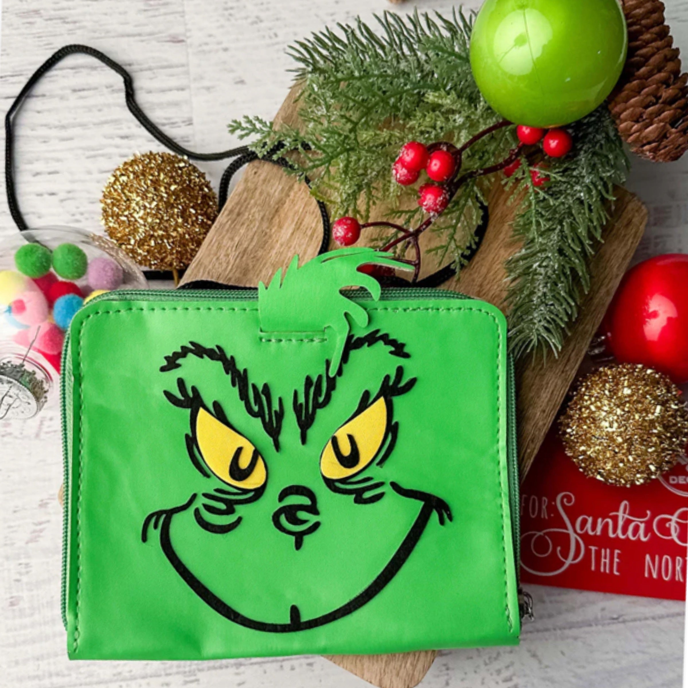 Grinch Purse | Rhinestone Rifles